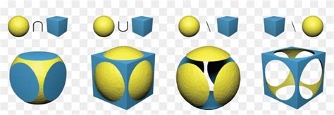 Mesh Boolean Operations Free Transparent PNG Clipart Images Download