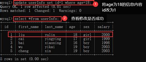 Mysql数据库表的修改删除和各种查询命令 就不将就就 博客园