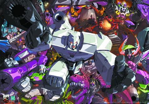Megatron And Megatron Transformers And 3 More Drawn By Don Figueroa