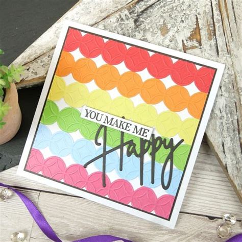 Moonstone Embossing Folders Trellis Hunkydory Crafts