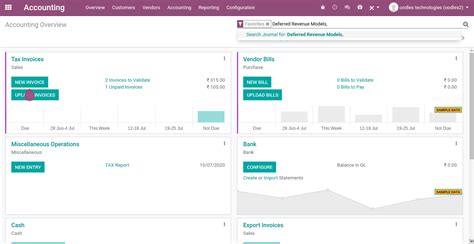 Odoo Accounting Module And Its Features