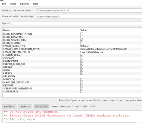 Ceres solver安装 win vs 小新新的蜡笔 博客园