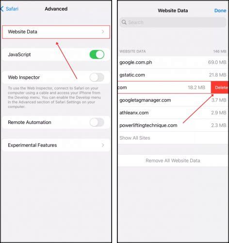 How To Clear Cache And Cookies On IPhone From Different Apps