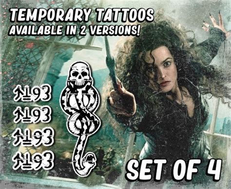 Bellatrix Lestrange Azkaban Tattoo