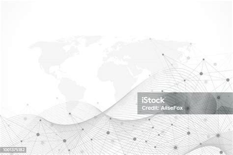 추상 파 배경입니다 기하학적 디자인 브로셔 전단지 보고서 웹사이트 배너에 대 한 템플릿 벡터 일러스트 레이 션 0명에 대한 스톡