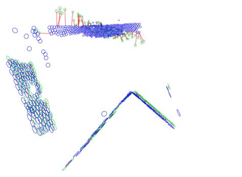 planar patches matching example top left initial raw 3d point sets
