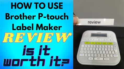 Watch How To Use Brother P Touch Label Maker Amazonfinds On Amazon Live