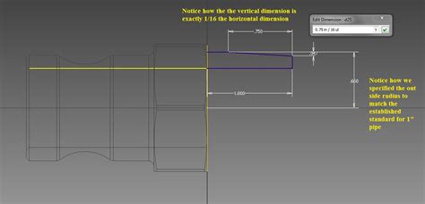 How To Create Npt National Pipe Taper Threads Using Inventor Grabcad Tutorials