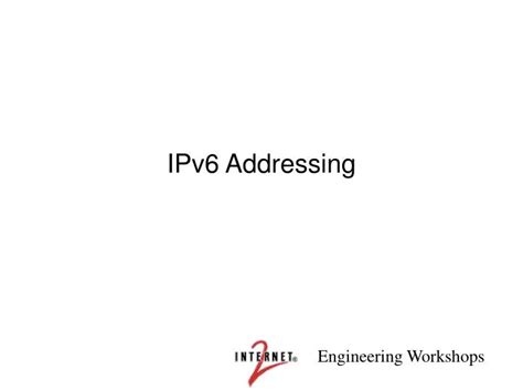 PPT IPv6 Addressing PowerPoint Presentation Free Download ID 1230380