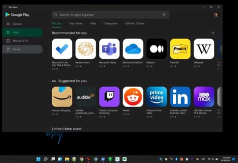 Lilbits Google Play Store And The Windows Subsystem For Android Turning The Surface Go Into