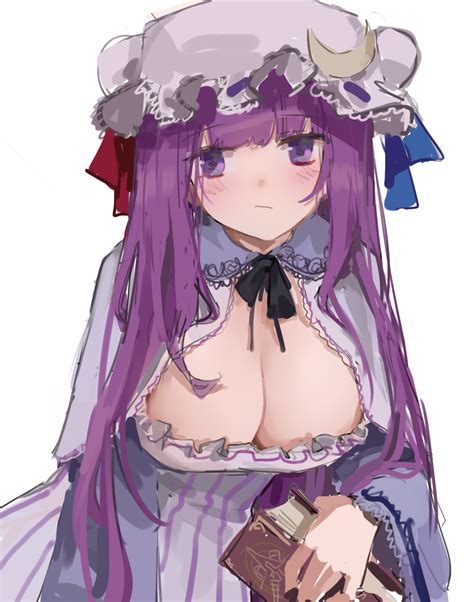 Patchouli Knowledge Touhou Drawn By Reddizen Danbooru