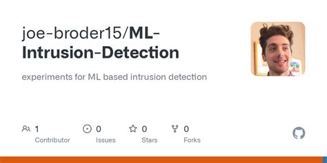 Github Joe Broder15ml Intrusion Detection Experiments For Ml Based