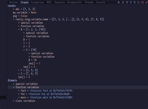Github Igorlfsnvim Dap View Visualize Debugging Sessions In Neovim