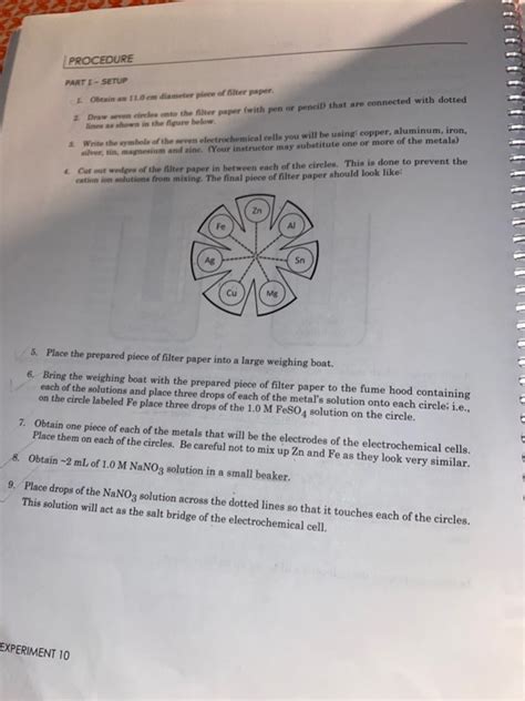 Solved 7 What Was The Purpose Of Feso4 Solution In This