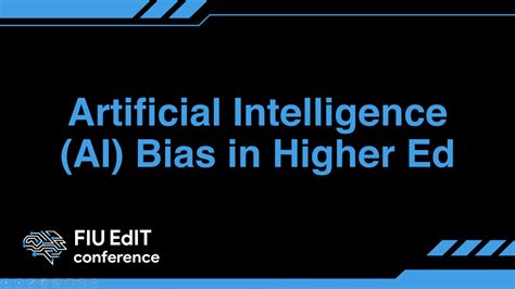 Artificial Intelligence Bias In Higher Education Dr Lopez Ortizs