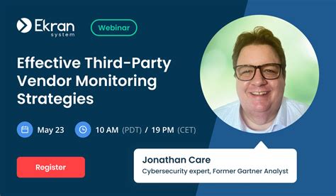 webinar effective third party vendor monitoring strategies