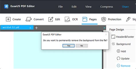 Free How To Remove Background From PDF On Windows Online EaseUS