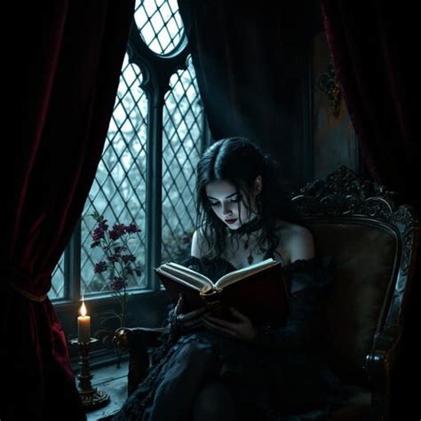 Free Moonlit Gothic Reader Image Gothic Victorian Moonlight