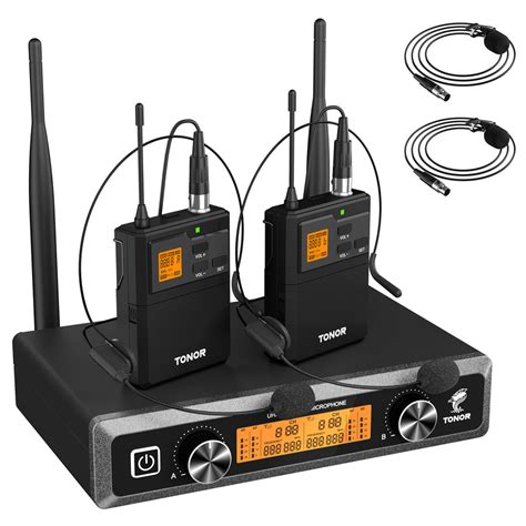 Tw822 Uhf Wireless Microphones System Tonor