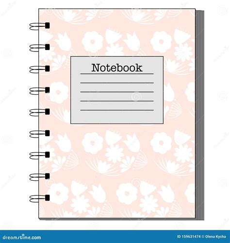 Colorful Flower Seamless Pattern For Background Notebook Simple Design Modern Abstract Vector