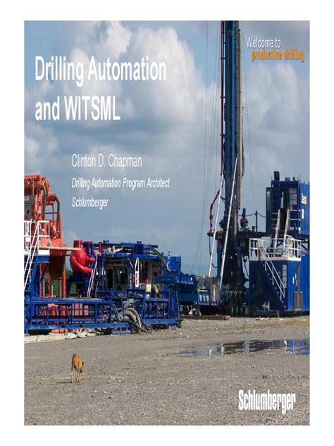 7 Drilling Automation Witsml Pdf Drilling Rig Automation