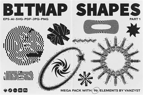 Bitmap Vector Shapes Part On Behance