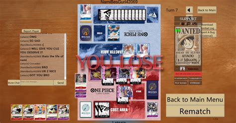 Since There S Some Rage Ongoing In The Sim Chat He Even Screamed Uno Man R Onepiecetcg