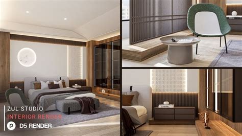 Realistic Interior Render With D Render Bedroom Part Downloa