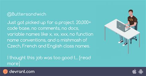 Fml Thisisntfunny Helpme Just Got Picked Up For A Project 20000 Code Base No Comments