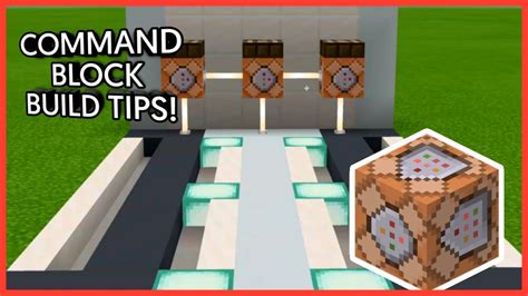 7 COMMAND BLOCK Build HACKS Secret Minecraft Blocks Give P Command Block YouTube
