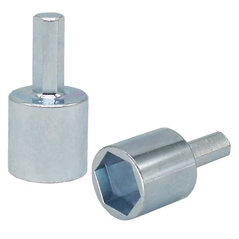 Hemoton 2pcs Trailer Jack Drill Adapter Socket Rv Scissor Jack Socket Scissor Jack Accessories