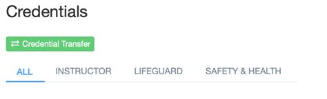 How To Transfer A Credential Pectora