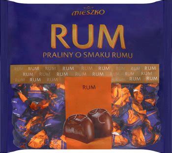 Mieszko Klejnoty Czekoladki Nadziewane Rum