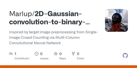 Github Marlup2d Gaussian Convolution To Binary Labeled Image Inspired By Target Image