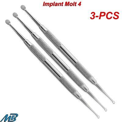 Surgical Bone Dental Curette Implant Molt 4 Curettage Tartar Removal