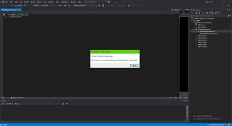 Hi Guys I M Trying To Run A Very Simple Program But It Giving Me The Message Failed To Launch