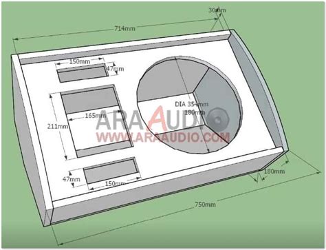 Skema Box Monitor 15 Driver ARA AUDIO Speaker Plans Sound Boxes Monitor