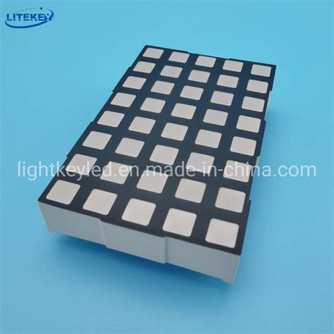 Inch X DOT Matrix LED Display With Square DOT From China Manufacturer X LED DOT Matrix