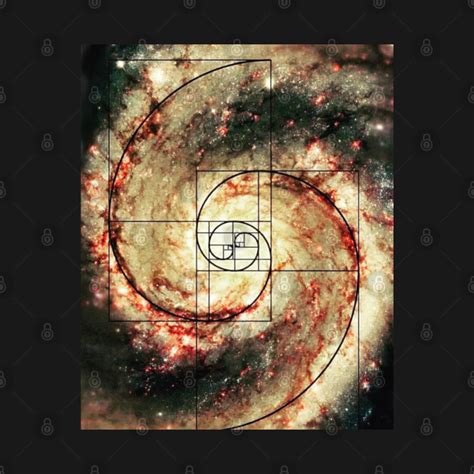 Golden Ratio Galaxy Fibonacci Spiral Golden Ratio T Shirt Teepublic