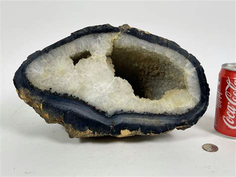 Large Polished Agate Geode Half 12w X 9d X 8h