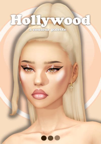 🌟 hollywood a contour palette 🌟 t simmers he tumbex