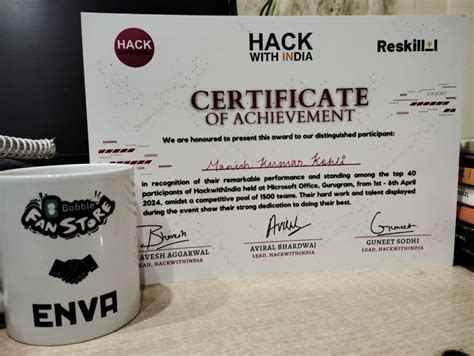 Manish Kohli On Linkedin Hackwithindia Hackathon