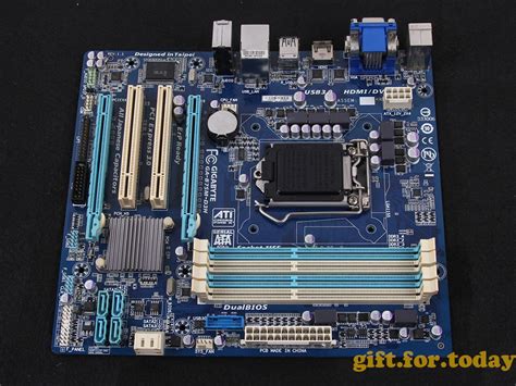 Gigabyte Motherboard GA B M D H LGA Intel B Chipset DDR Memory EBay