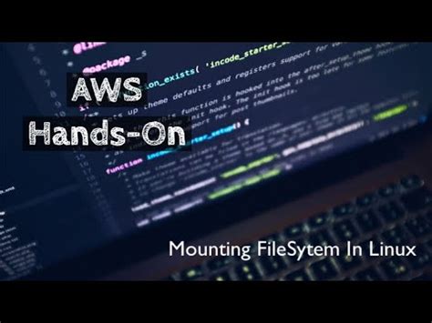 Mount Linux FileSystem Permanently Fstab YouTube
