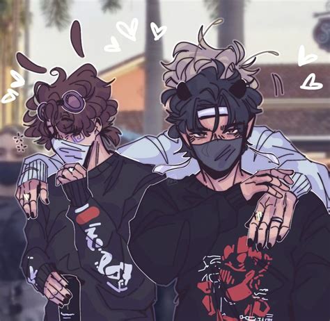 Ranboo And Wilbur Fanart Punznap Fanart Punz Fanart Pfp Sapnap X Karl
