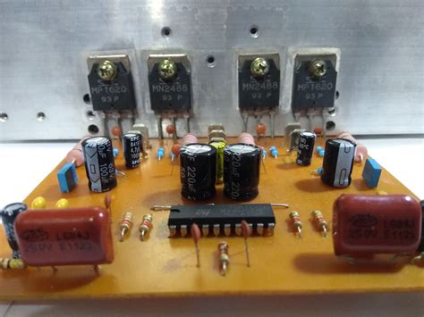 Amplificador Com Bias Automático Com Ci Tda7250 Por