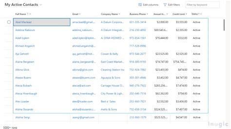 ‏editable Grid Feature Properties Of Power Apps Grid Control‏ ‏inogic‏