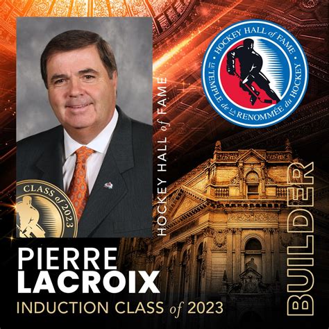 Qrow On Twitter Rt Hockeyhallfame Announcing Class Of 2023 Builder