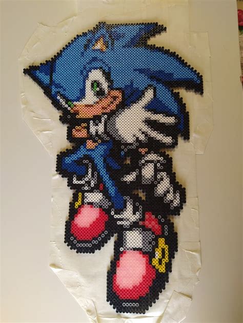 Sonic Hama Beads Proyectos