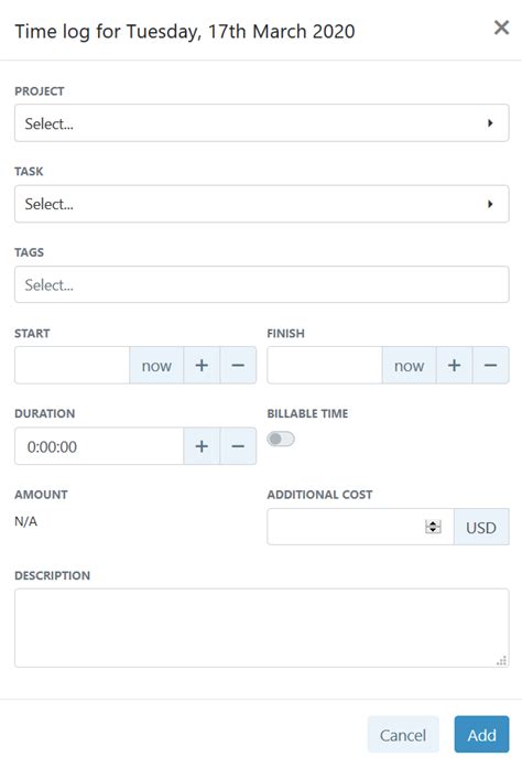 Time Tracking My Hours